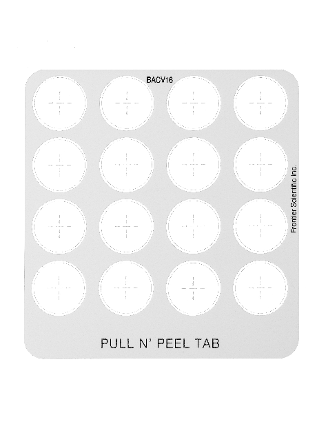 Bio-Assay Tray Lid-16 Cells (BACV16) - Frontier Agricultural Sciences